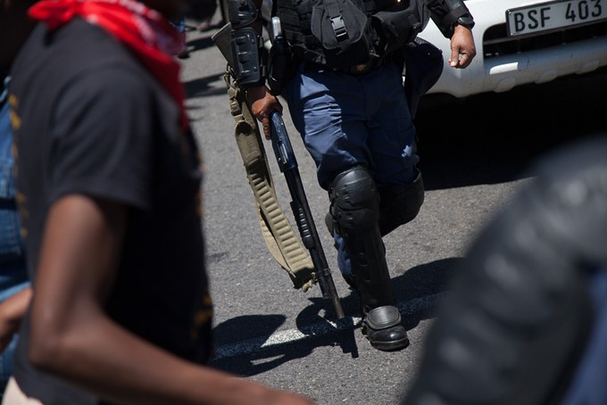 In Photos: a day of protest at Parliament | GroundUp