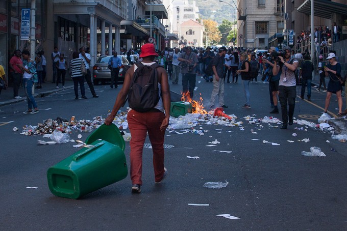 In Photos: a day of protest at Parliament | GroundUp