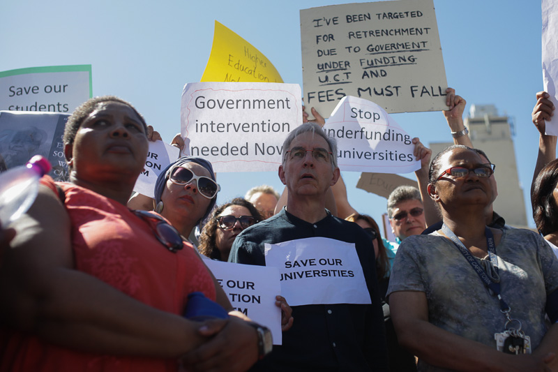 In Photos: a day of protest at Parliament | GroundUp