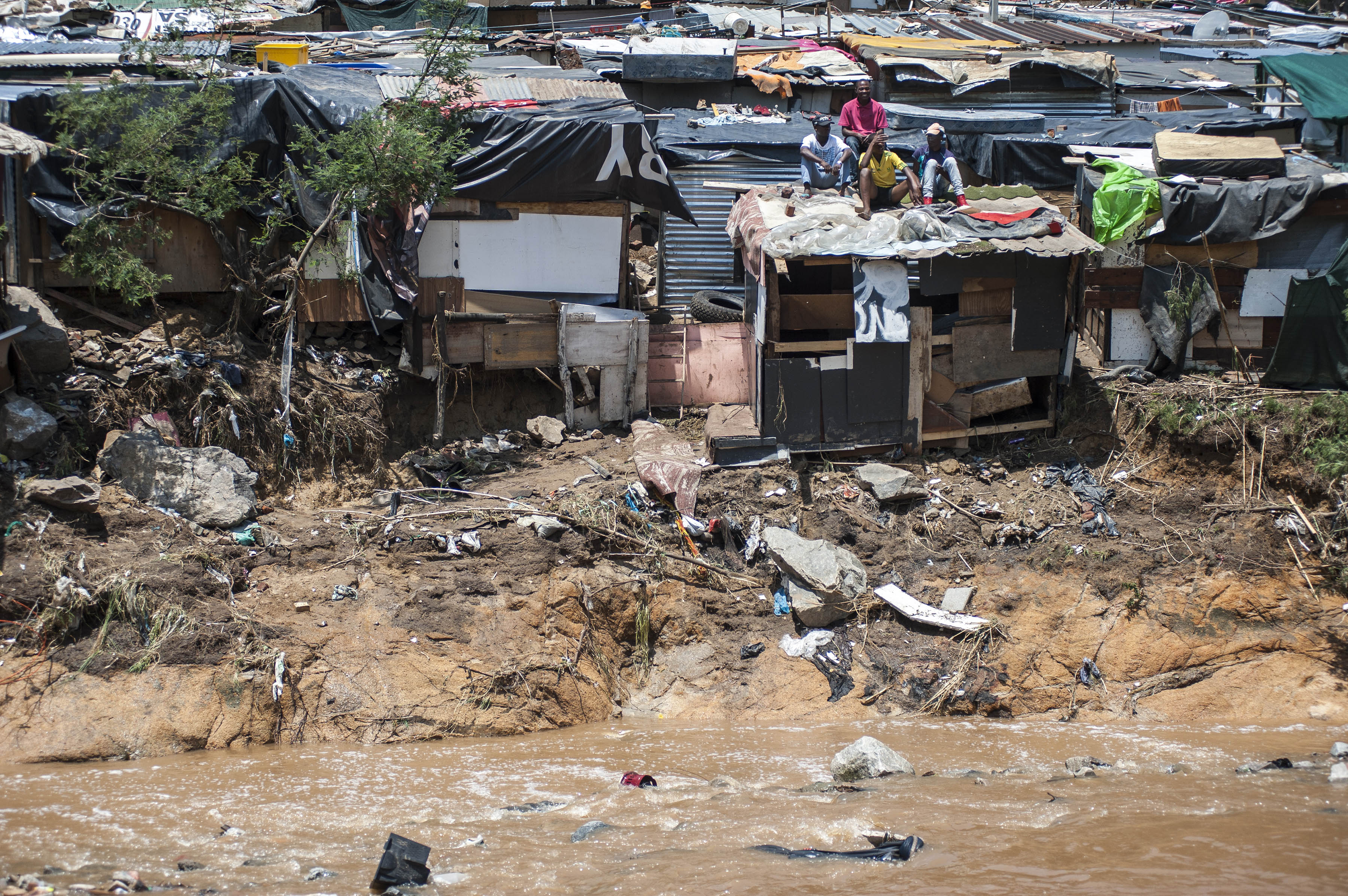 Floods bring hardship and loss to Johannesburg immigrant community ...