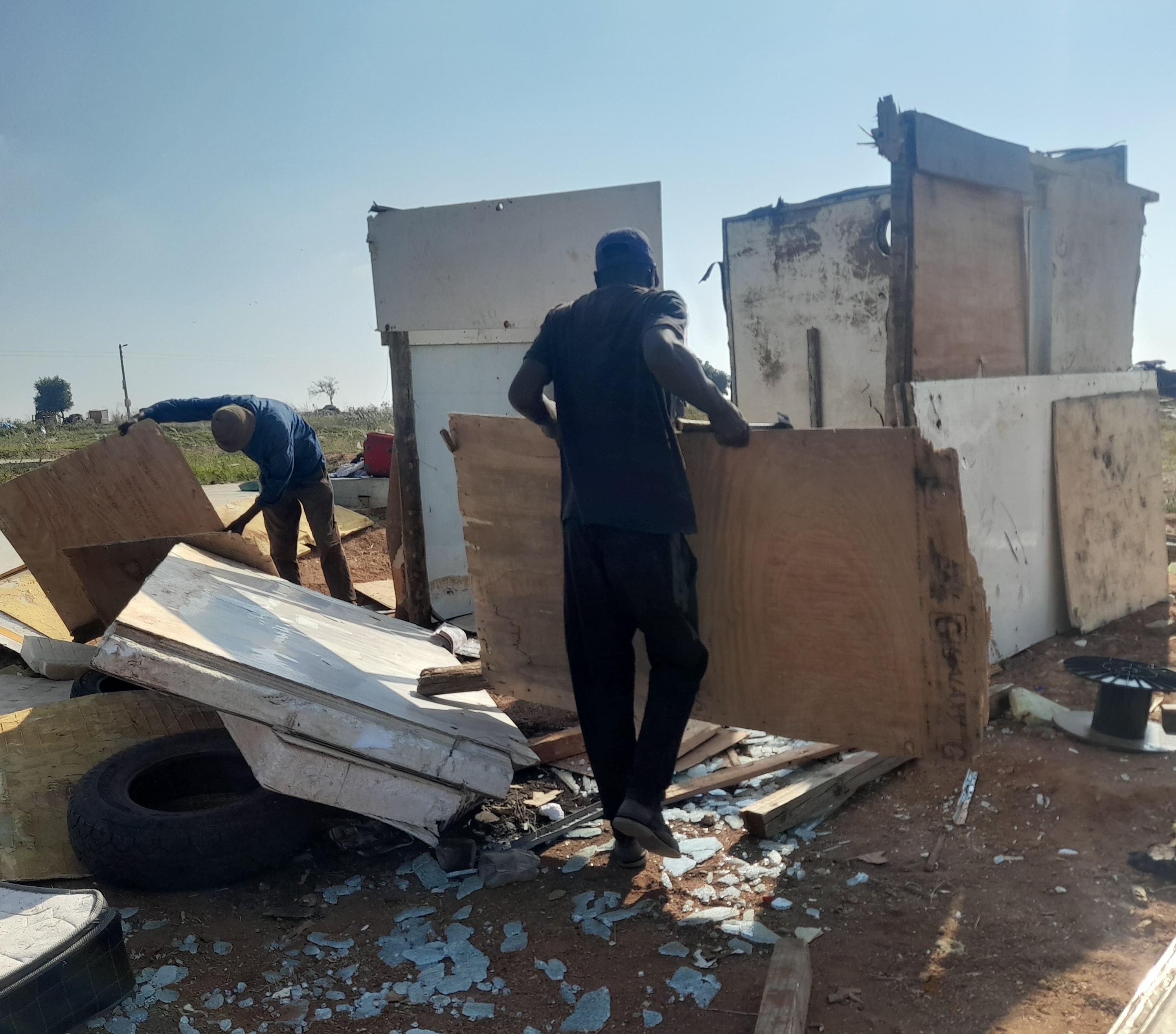 Dozens of shacks demolished in Midrand | GroundUp