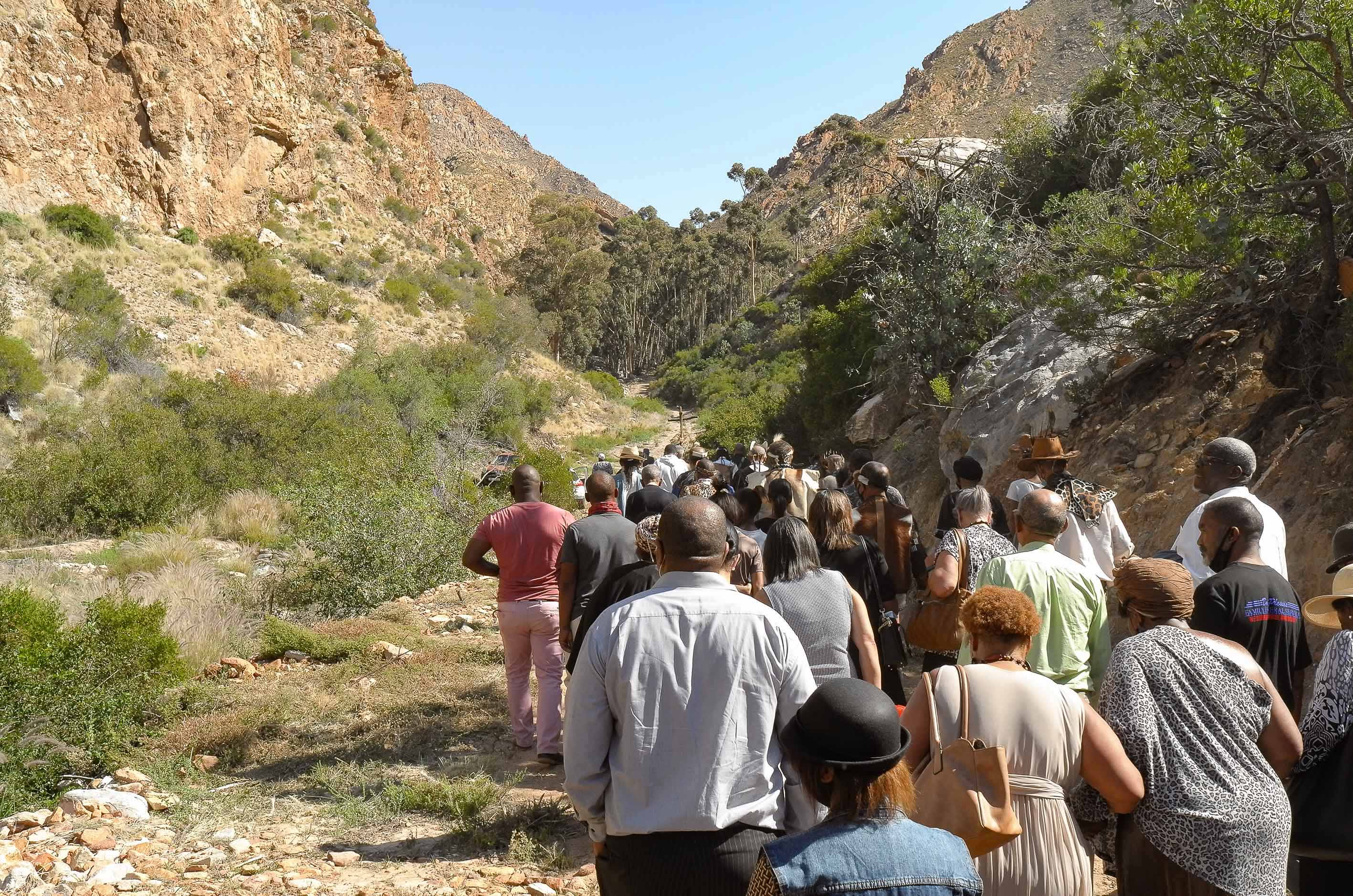 The skull of the outlaw hero Koos Sas finally laid to rest | GroundUp