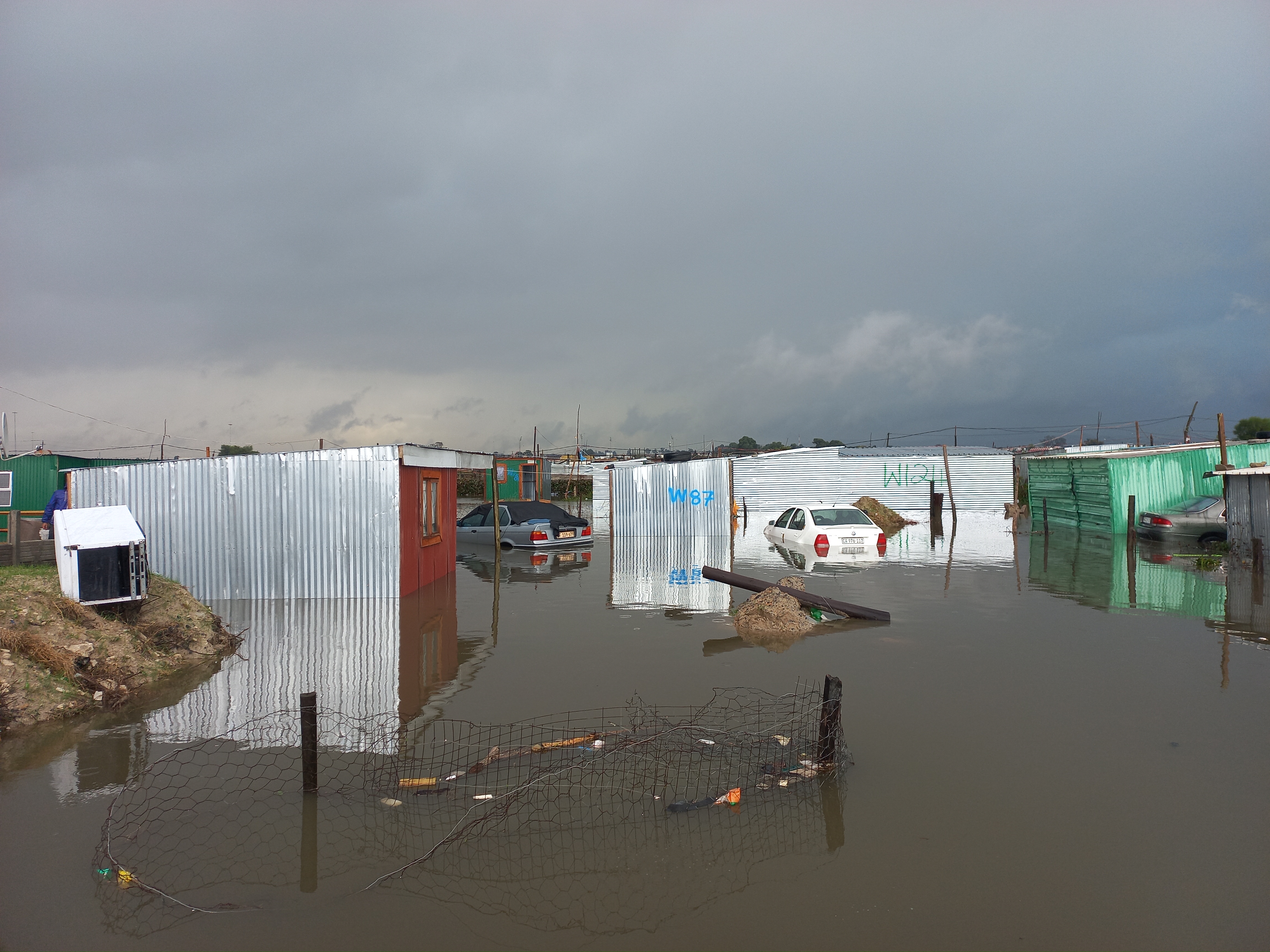 Flood “washes away” shacks in Cape Town nature reserve | GroundUp