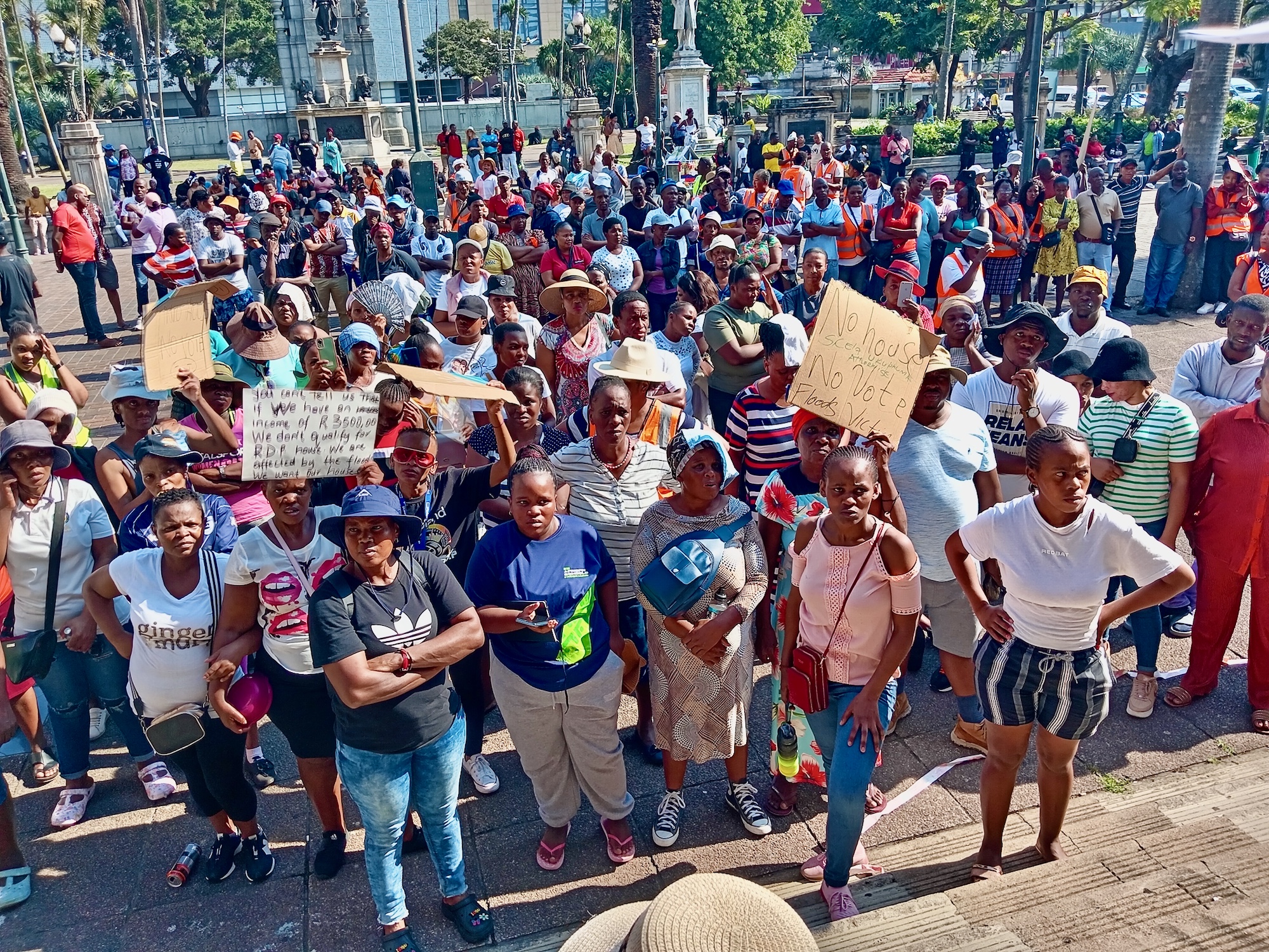 Victims of 2022 KwaZulu-Natal floods march to demand housing | GroundUp